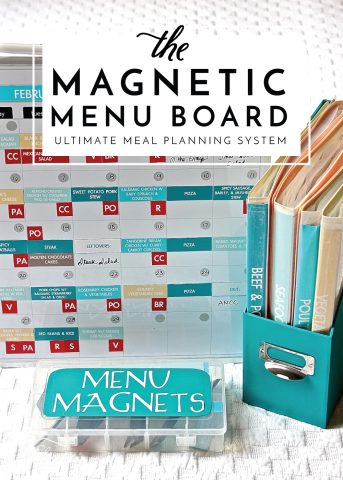 Magnetic Menu Board - Part 1 - The Homes I Have Made