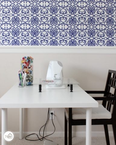Renter-Friendly Wallpaper Installation - The Homes I Have Made