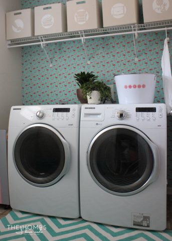 How to Hang Wrapping Paper as Wallpaper - The Homes I Have Made