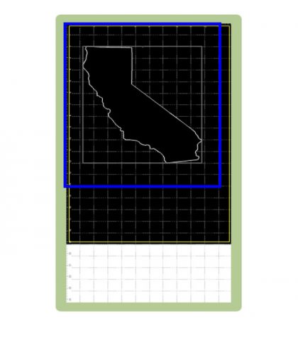 DIY State Silhouette Artwork - The Homes I Have Made