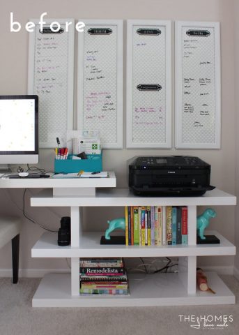 DIY Large Pin Board (with an acrylic dry-erase surface!) - The Homes I ...