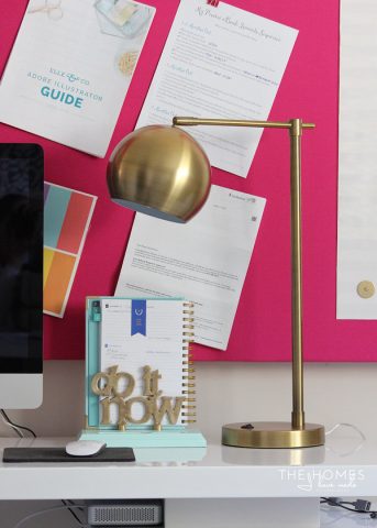 DIY Large Pin Board (with an acrylic dry-erase surface!) - The Homes I ...