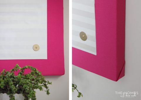 DIY Large Pin Board (with an acrylic dry-erase surface!) - The Homes I ...