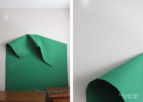 Renter-Friendly Walls: Fabric Feature Wall Installation - The Homes I ...