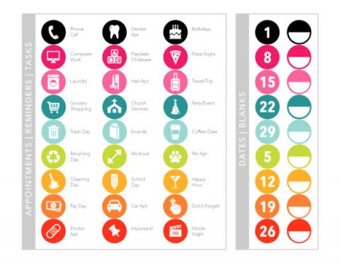 A Tour of My 2016 Planner (with Printable Planner Stickers!) - The ...