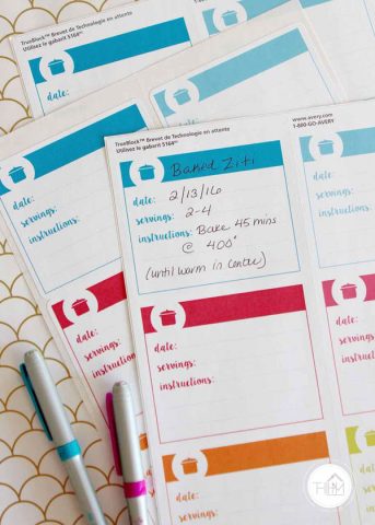 Organizing the Freezer (with Printable Freezer Inventory & Labels ...