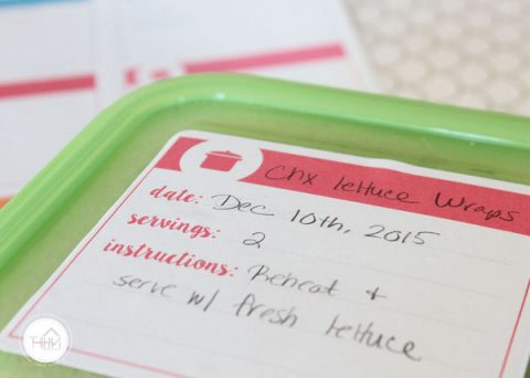 Organizing the Freezer (with Printable Freezer Inventory & Labels ...