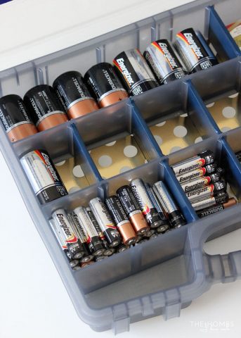 How to Organize Batteries with a Battery Kit! - The Homes I Have Made
