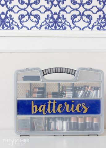 How to Organize Batteries with a Battery Kit! - The Homes I Have Made