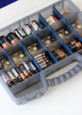 How to Organize Batteries with a Battery Kit! - The Homes I Have Made