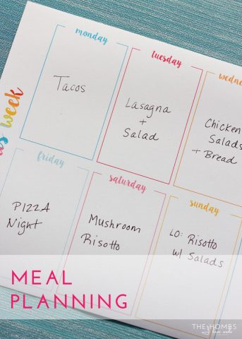 How I Organize My Week (with a Printable Weekly Schedule) - The Homes I ...