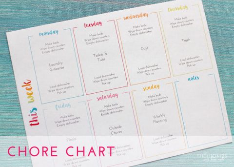 How I Organize My Week (with a Printable Weekly Schedule) - The Homes I ...