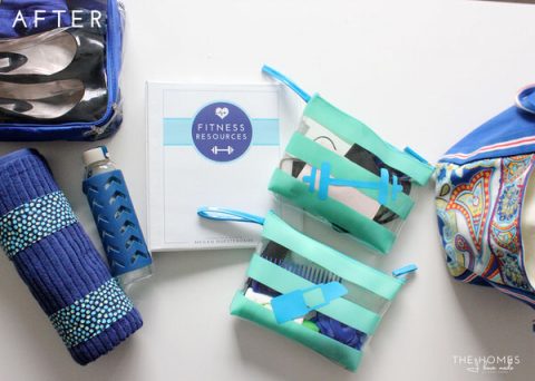 Organize This: Your Gym Bag - The Homes I Have Made