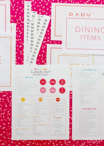 The Ultimate Garage Sale Prep Kit - The Homes I Have Made