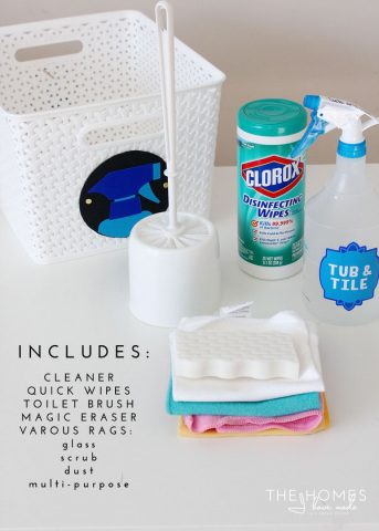 Organize Your Cleaning Supplies with Colorful Cleaning Kits! - The ...