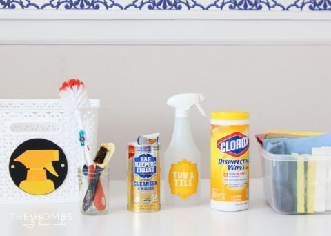 Organize Your Cleaning Supplies with Colorful Cleaning Kits! - The ...
