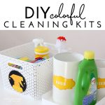 Organize Your Cleaning Supplies with Colorful Cleaning Kits! - The ...