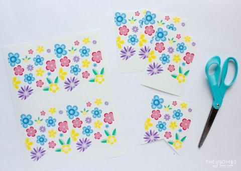 Super Simple DIY Flower Banner (with FREE Printable Download!) - The ...