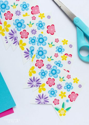 Super Simple DIY Flower Banner (with FREE Printable Download!) - The ...