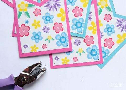 Super Simple DIY Flower Banner (with FREE Printable Download!) - The ...