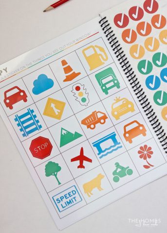 Printable Road Trip Activity and Sticker Book! - The Homes I Have Made