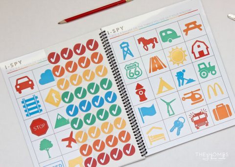 Printable Road Trip Activity and Sticker Book! - The Homes I Have Made