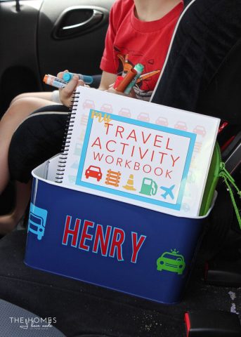Printable Road Trip Activity and Sticker Book! - The Homes I Have Made