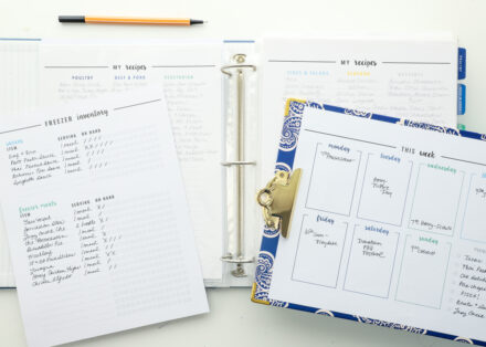 How to Assemble a Recipe Binder (Using Printables!) - The Homes I Have Made