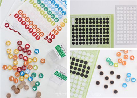 How to Print and Use Printable Stickers - The Homes I Have Made