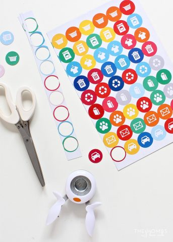 How to Print and Use Printable Stickers - The Homes I Have Made