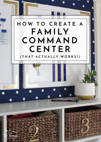 How to Create a Family Command Center That Actually Works! - The Homes ...