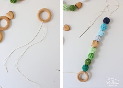 DIY Wood and Bead Baby Teethers - The Homes I Have Made