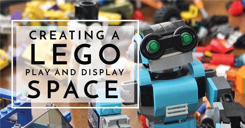 Creating a Lego Play and Display Space - The Homes I Have Made