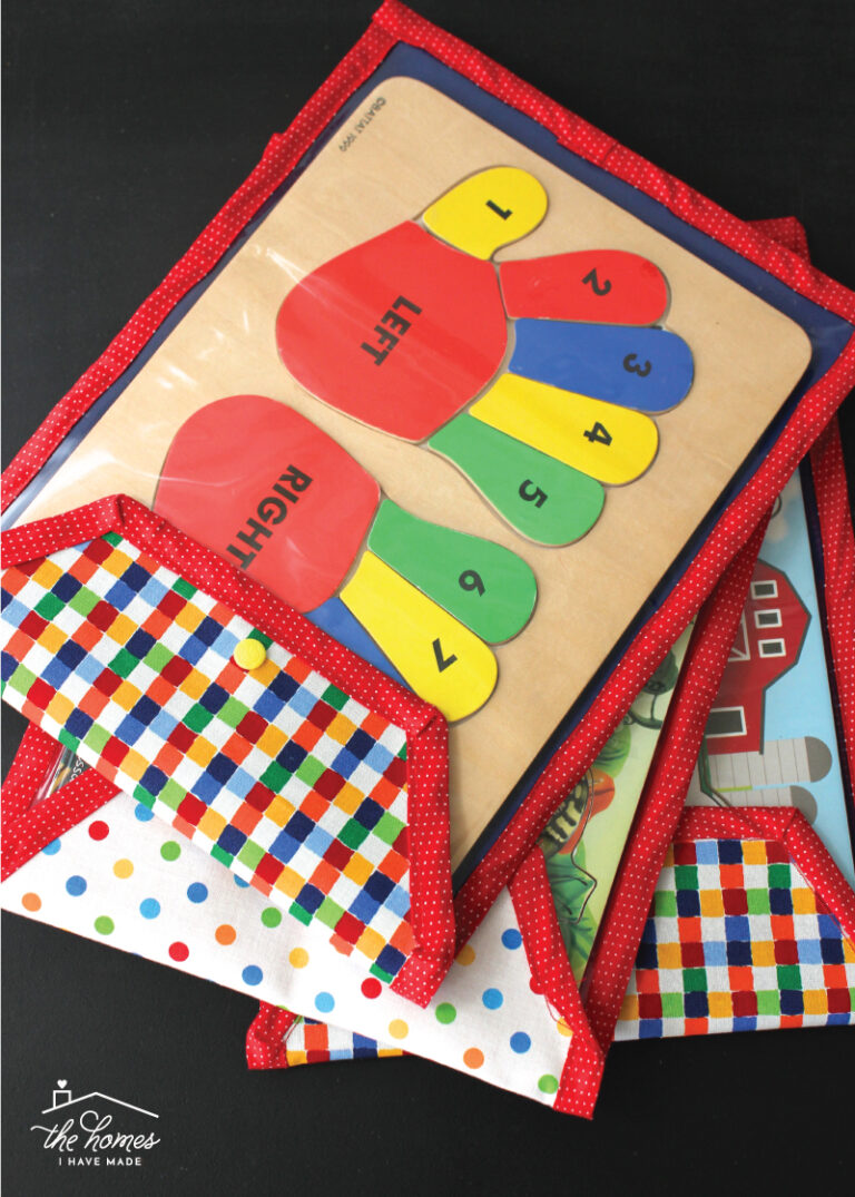 Ideas for Storing Wooden Kid Puzzles - The Homes I Have Made