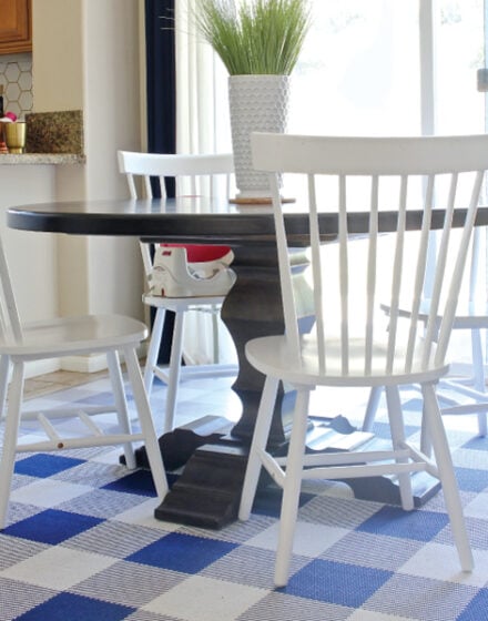 A Rug Under the Kitchen Table | Practical Ideas for Making It Work ...