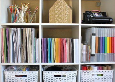 How to Organize Paperwork | Part 4: Crafting Papers - The Homes I Have Made