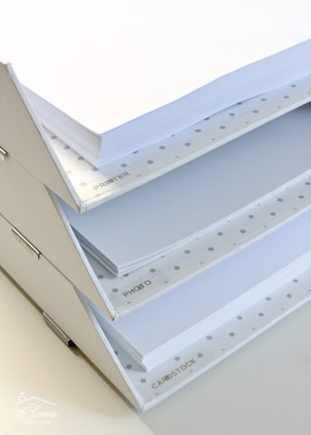 How to Organize Paperwork | Part 4: Crafting Papers - The Homes I Have Made