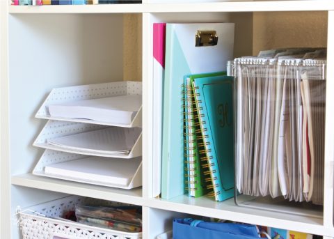 How to Organize Paperwork | Part 4: Crafting Papers - The Homes I Have Made
