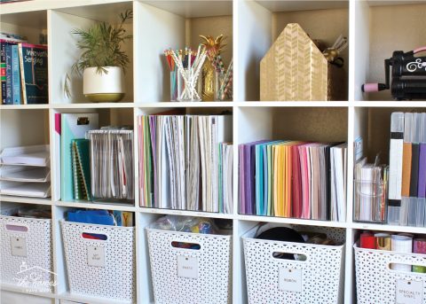 How to Organize Paperwork | Part 4: Crafting Papers - The Homes I Have Made