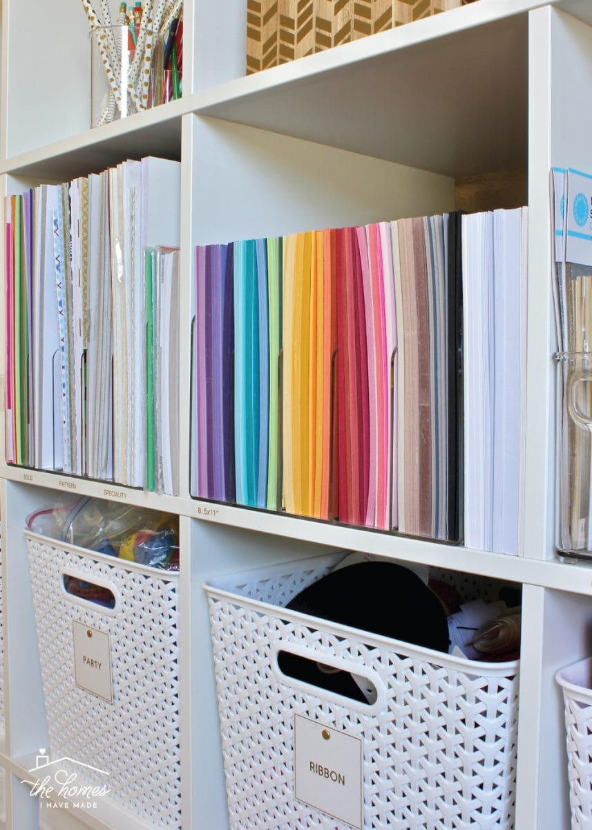 How to Organize Paperwork | Part 4: Crafting Papers - The Homes I Have Made