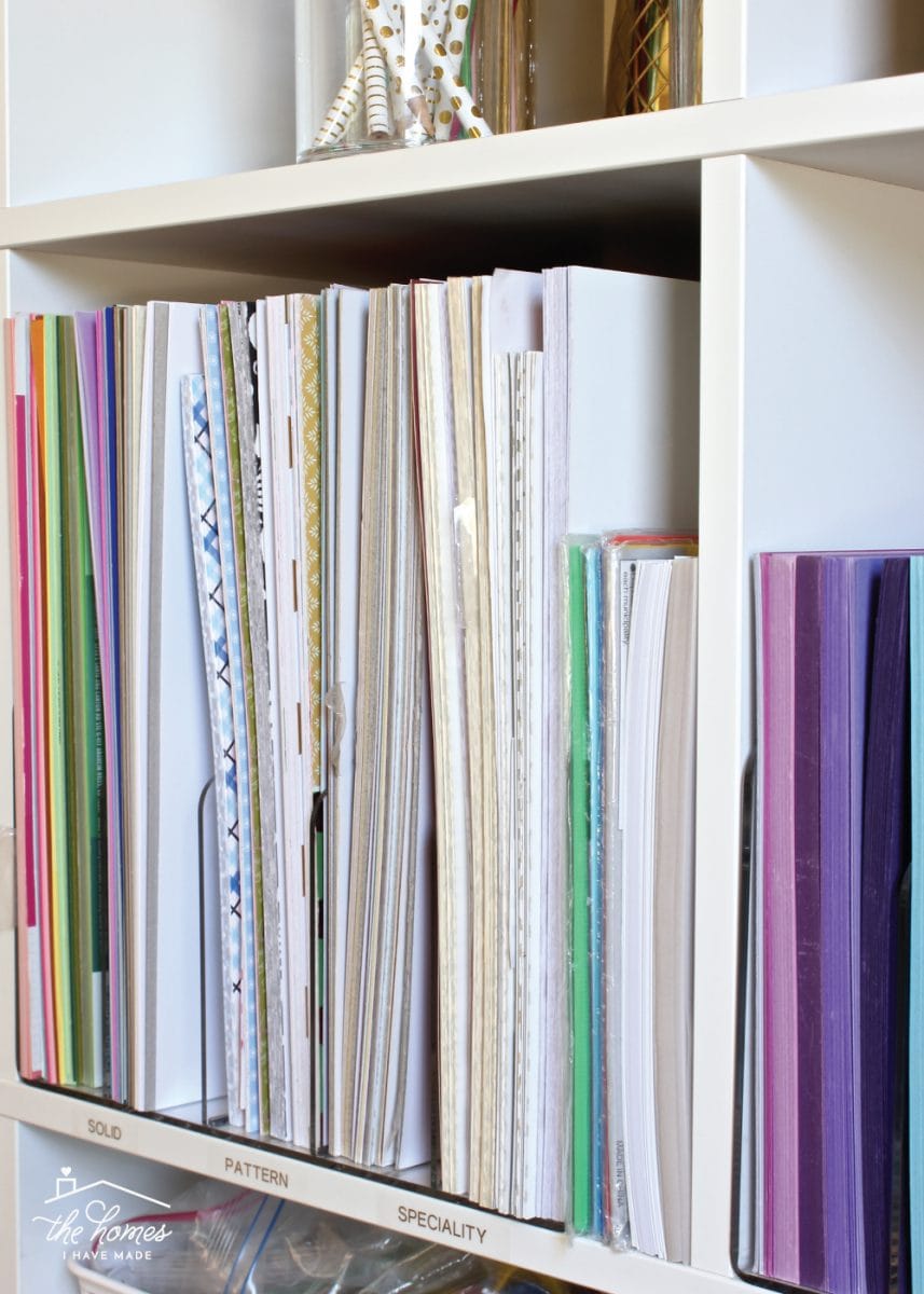 How to Organize Paperwork | Part 4: Crafting Papers - The Homes I Have Made