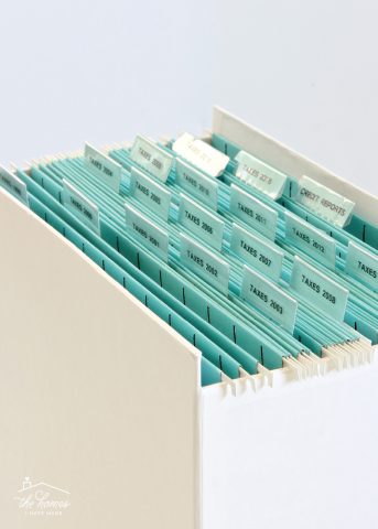 How to Organize Paperwork | Part 3: Filing Strategies - The Homes I ...