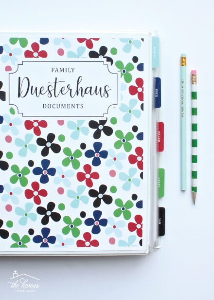 How to Organize Paperwork | Part 5: Creating an Important Documents ...