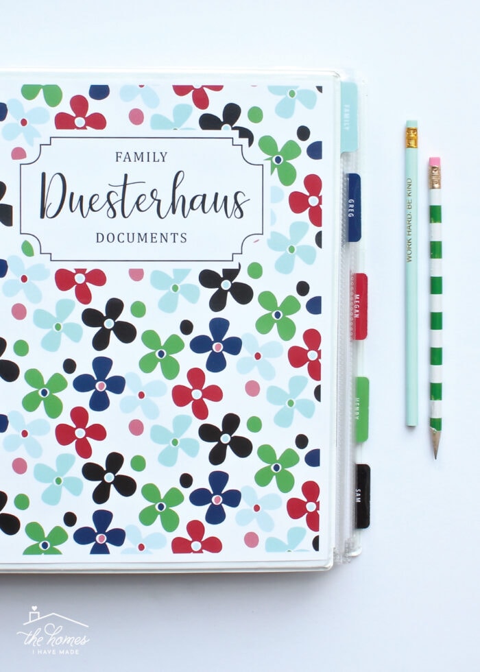 How to Organize Paperwork | Part 5: Creating an Important Documents ...