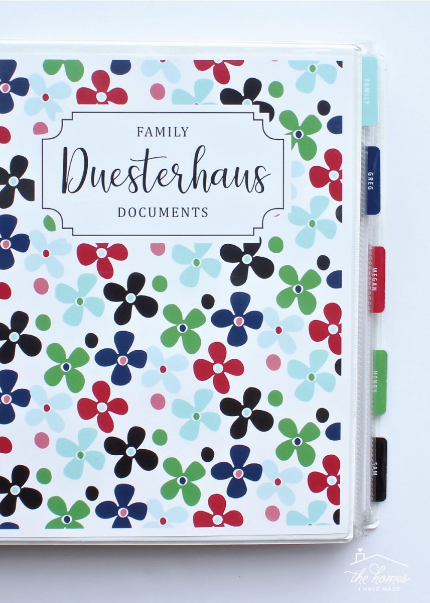 How to Organize Paperwork | Part 5: Creating an Important Documents ...