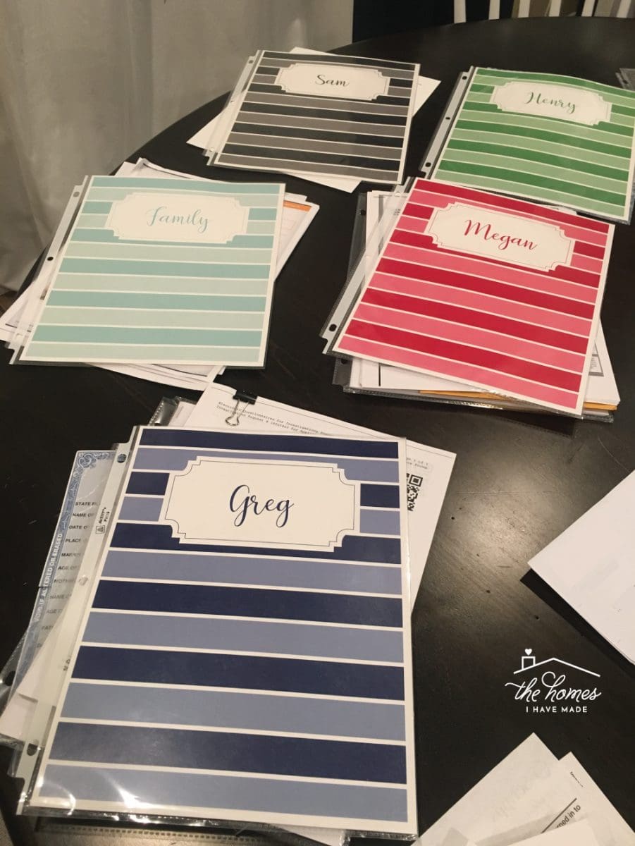 How to Organize Paperwork | Part 5: Creating an Important Documents ...