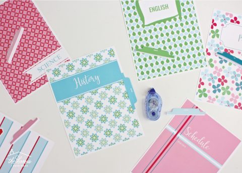 Printable Binder Covers and Tabs - The Homes I Have Made