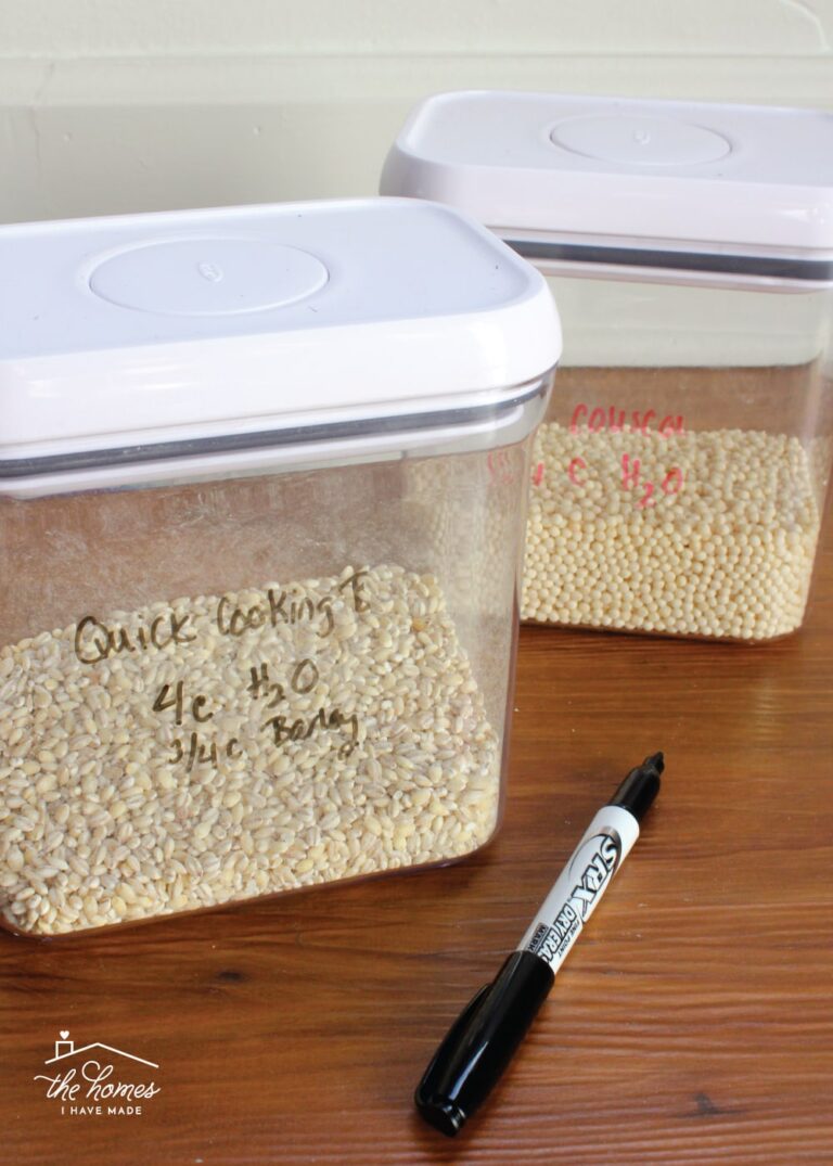 Practical Tips for Decanting Pantry Items - The Homes I Have Made