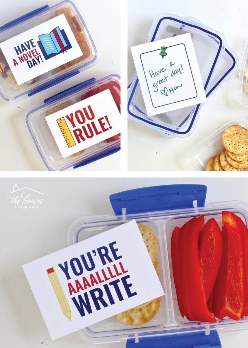 New to the Organization Toolbox: Printable Lunch Box Planner & Print ...