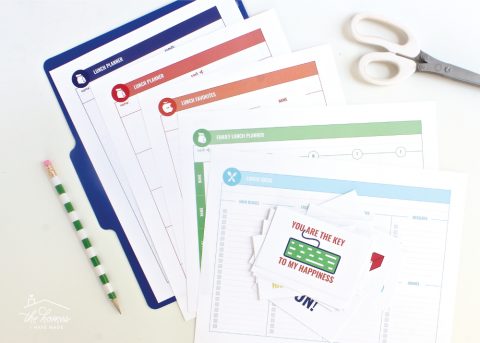 Printable Lunch Box Planner & Print-&-Go Lunch Notes - The Homes I Have ...